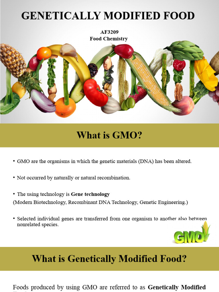 Genetically Modified Food | PDF | Genetically Modified Food | Genetic Engineering