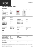 CATL Battery Datasheet Final | PDF