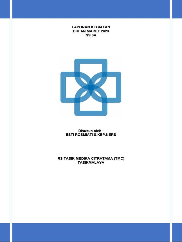 Laporan Bulanan Maret 2023 | PDF | Pengembangan Diri | Kesehatan Holistik