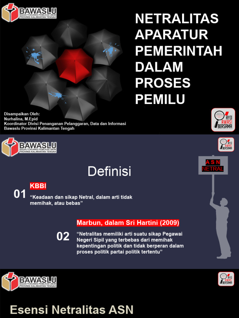 Netralitas ASN | PDF
