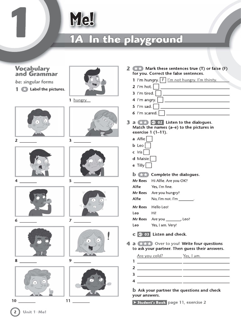 Pe WB Starter Unit 1 | PDF