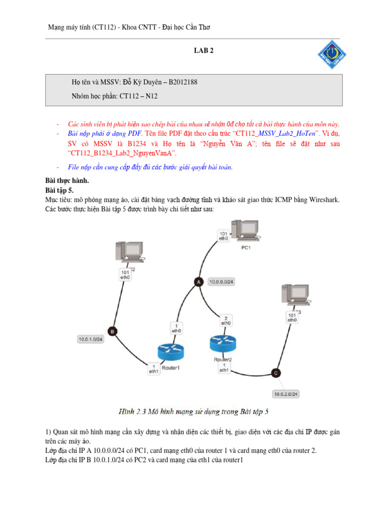 CT112 B2012188 Lab2 DoKyDuyen | PDF