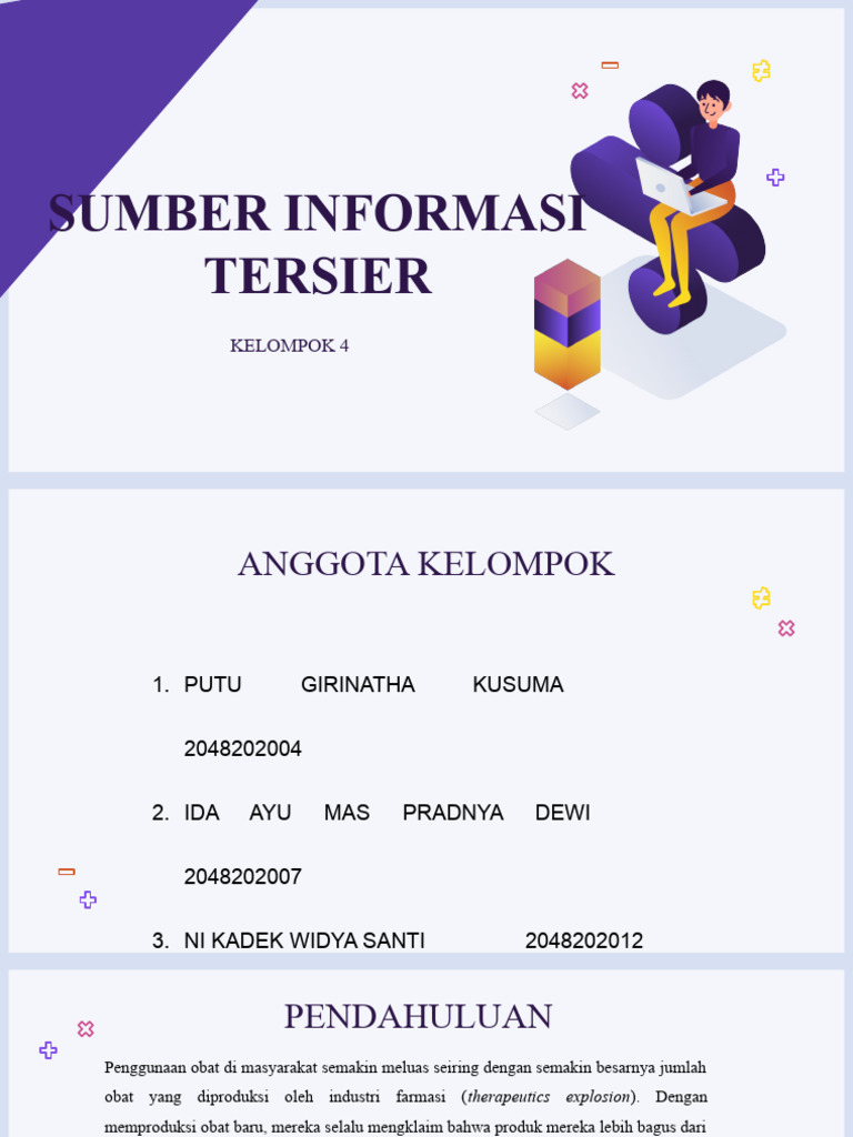 Sumber Informasi Tersier Obat Farmasi | PDF