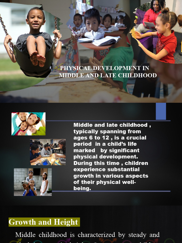 Physical Development in Middle Childhood | PDF | Adolescence | Child ...