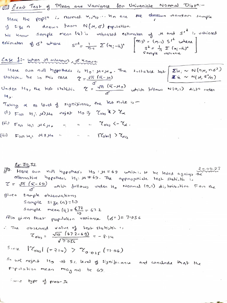 Statistics Class 12 2 | PDF