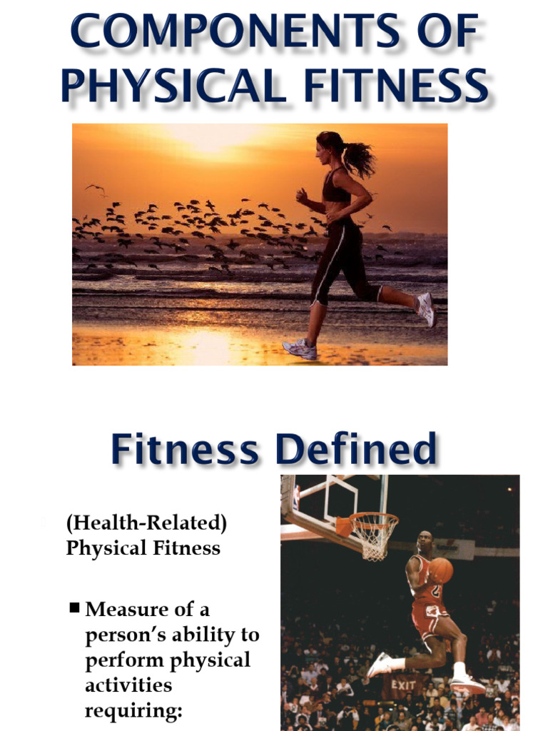 Chapter 1 - Component of Physical Fitness | PDF | Weight Training ...