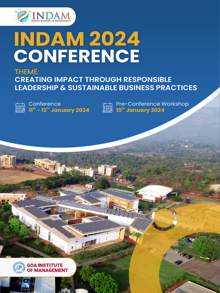 INDAM 2024: Responsible Leadership Conference | PDF | Sustainability ...