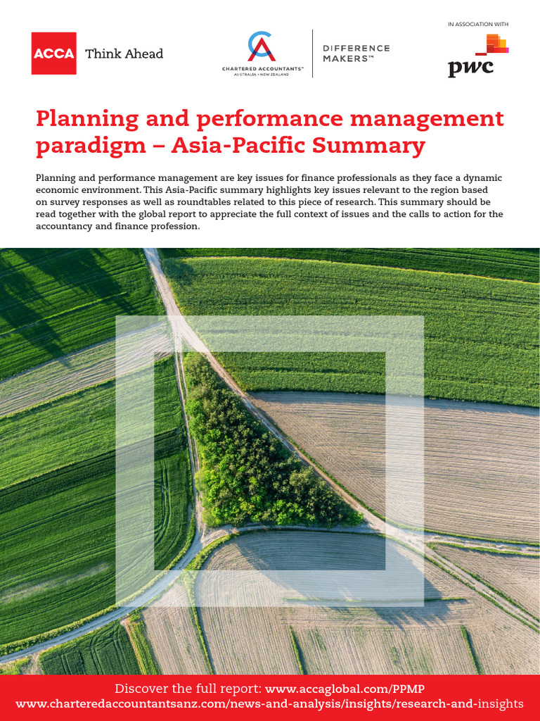PI PLANNING PERFOMANCE ASIA PACIFIC V3 PDF Financial Analyst