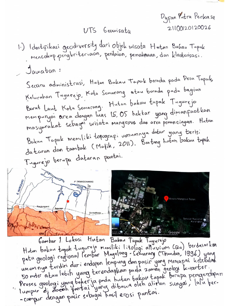 Dyfan Putra P - UTS Geowisata 1 | PDF