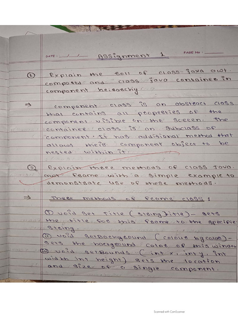 AJP Assignment 1 | PDF