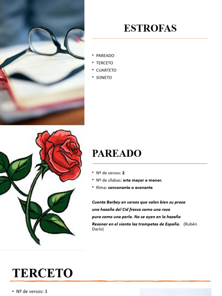 Tipos de Estrofas en Poesía | PDF | Poesía