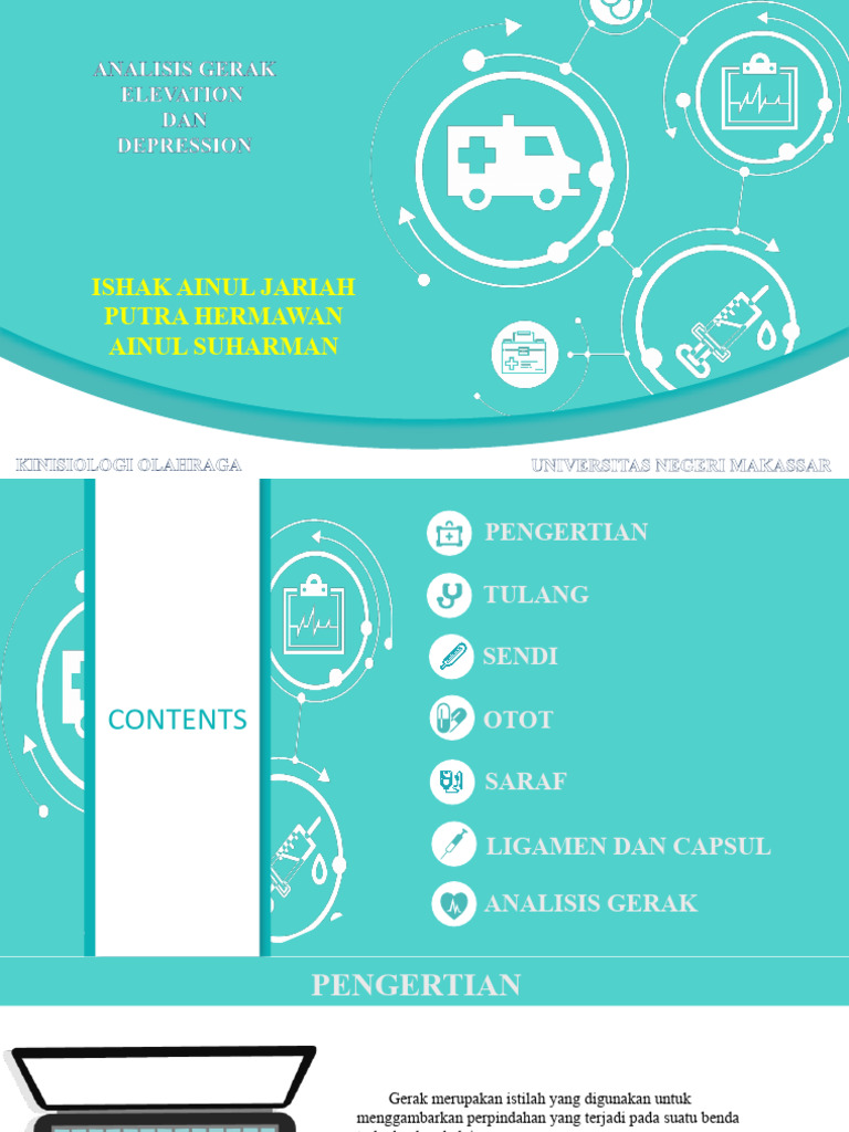 Analisis Gerak Elevasi dan Depresi Bahu | PDF