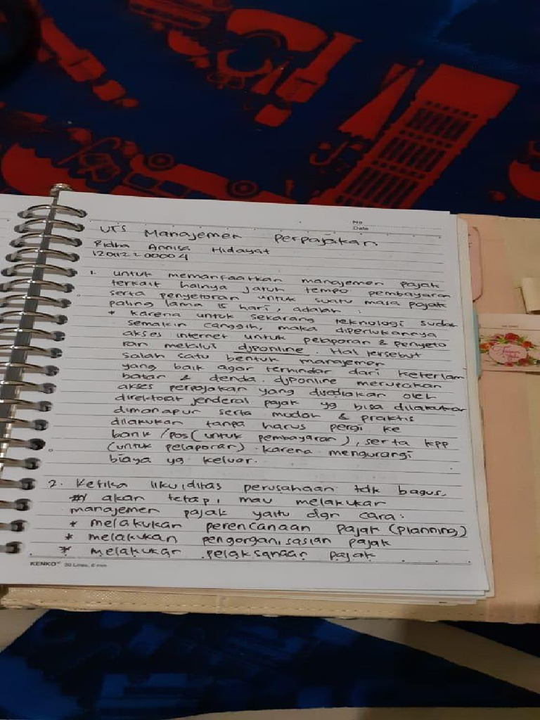 Uts Manajemen Perpajakan Pdf