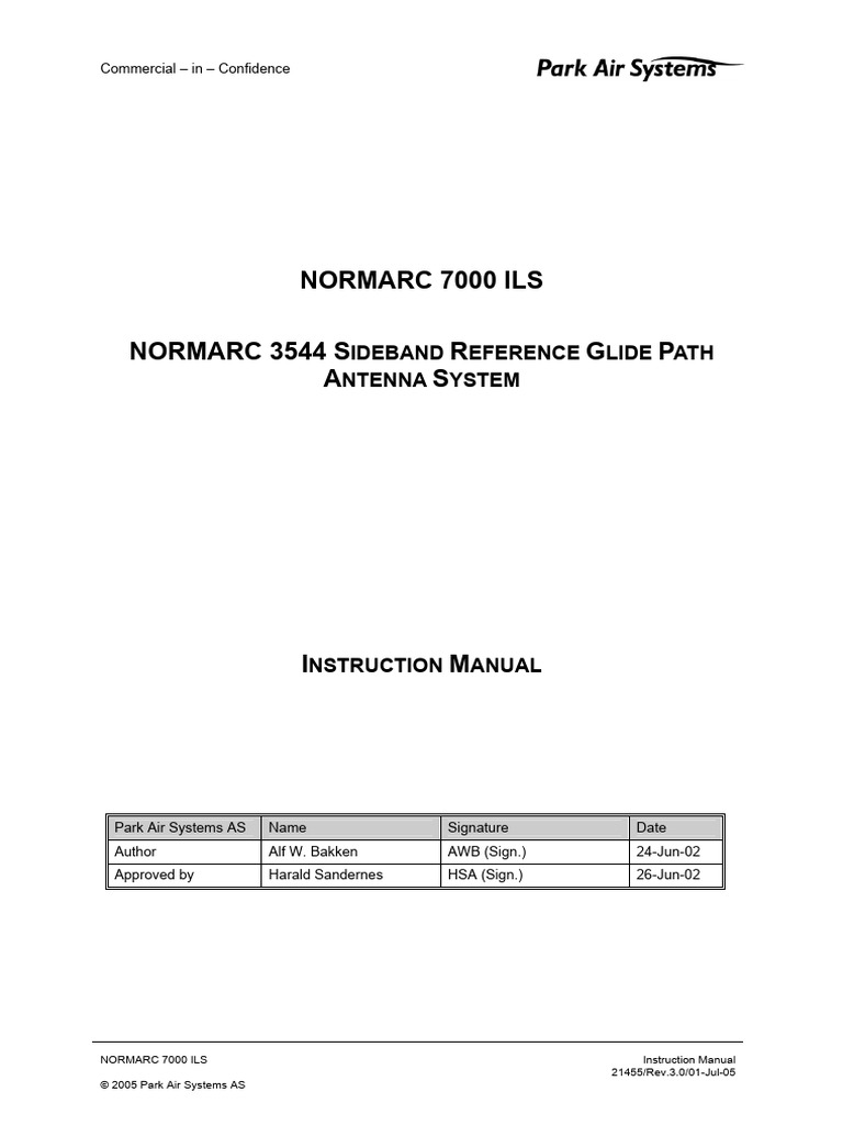 3544 Im 21455-30 | PDF | Antenna (Radio) | Electrostatic Discharge
