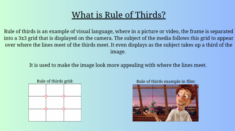 What Is Rule of Thirds | PDF