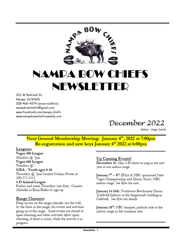 NBC Newsletter Issued Dec 2022 | PDF