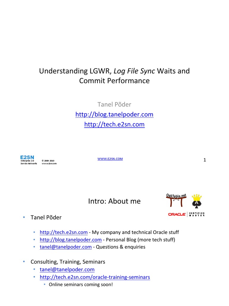 Log File Sync | PDF | Oracle Database | Scheduling (Computing)