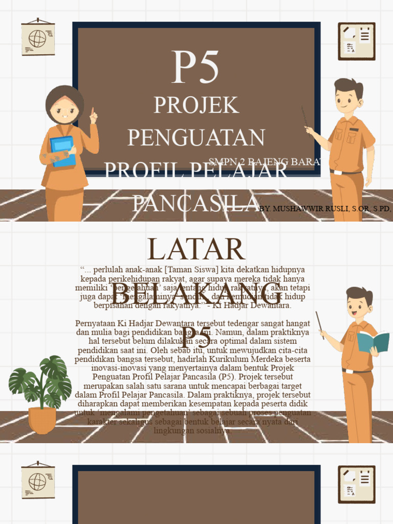 Pengenalan P5, Dimensi, Elemen Dan Sub Elemen | PDF