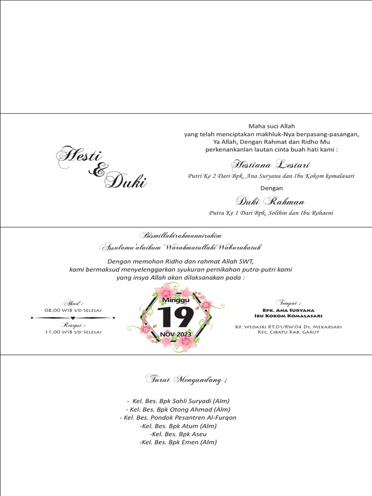 Undangan | PDF