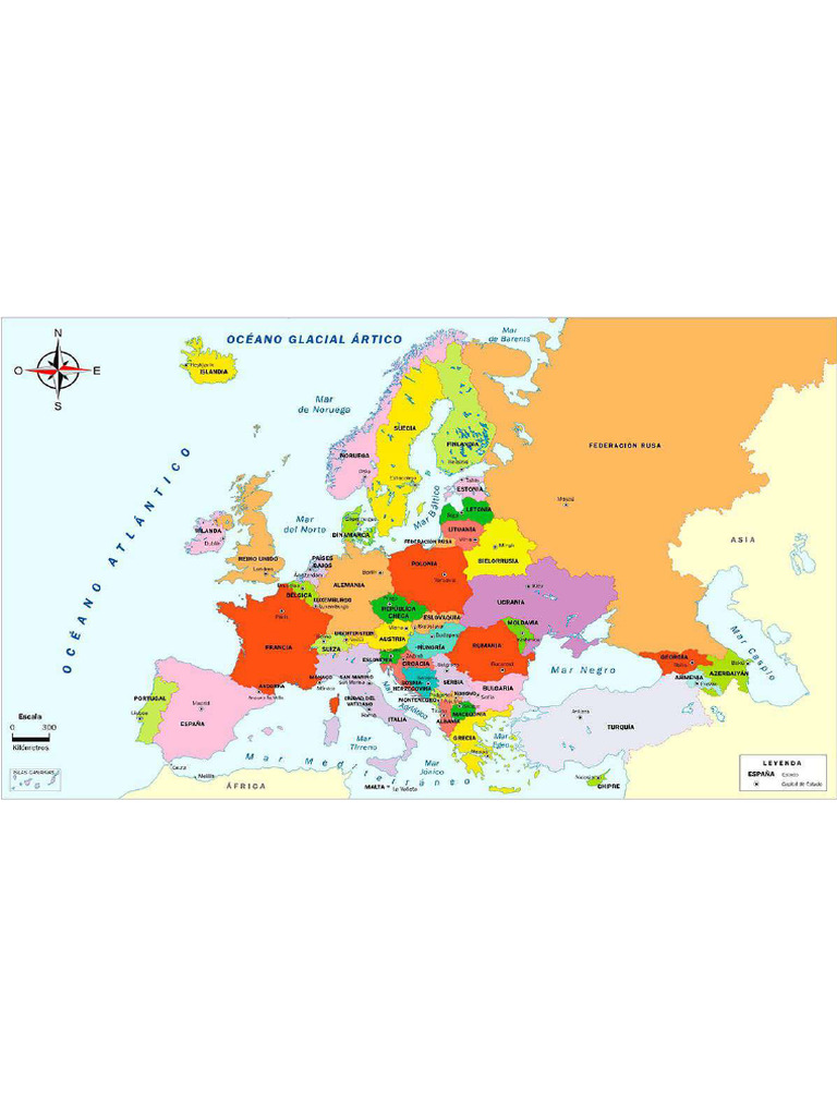 Mapa Europa | PDF