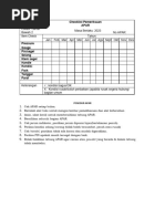 Form Ceklis Inspeksi APAR | PDF