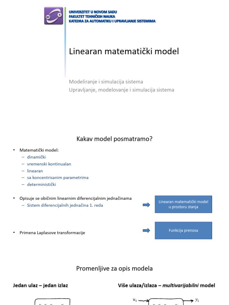 040 Linearni Matematicki Modeli 2020 | PDF