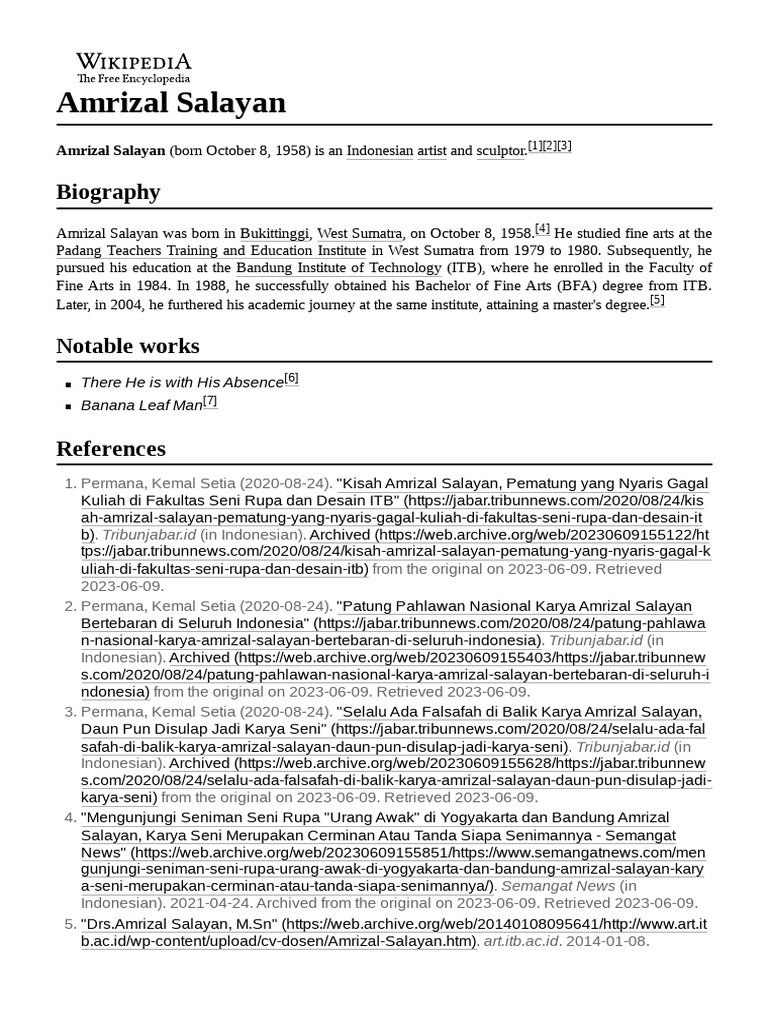 Amrizal Salayan | PDF