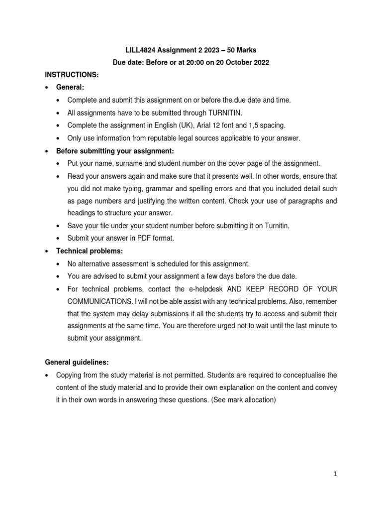 Final Assignment | PDF