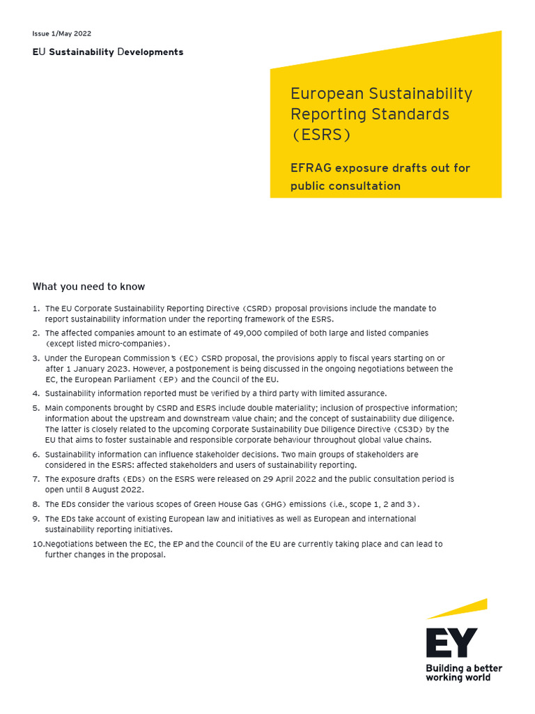 Ey Sustainability Development | PDF