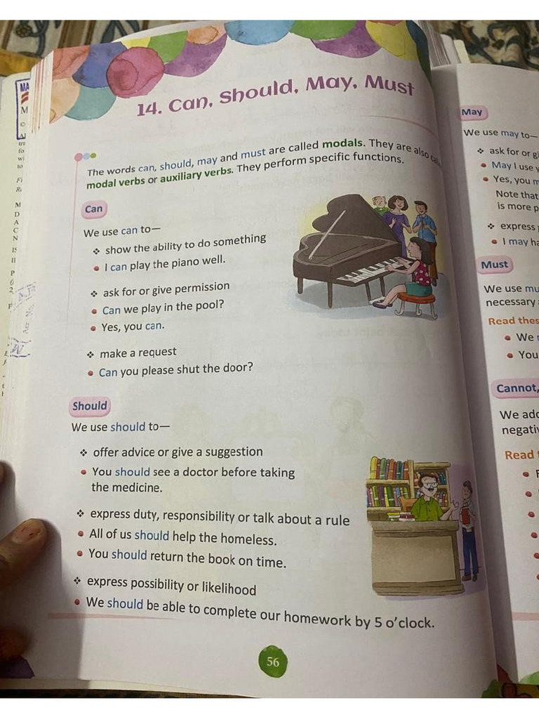 Class-4 Ch14 Modals | PDF