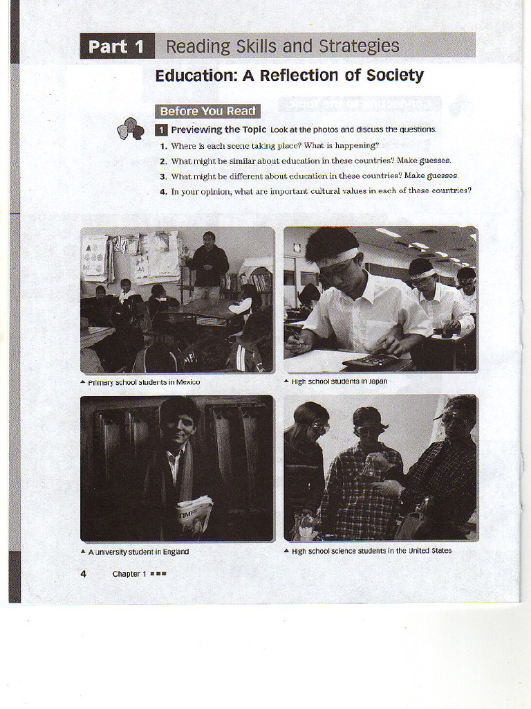 Reading Unit 1 | PDF