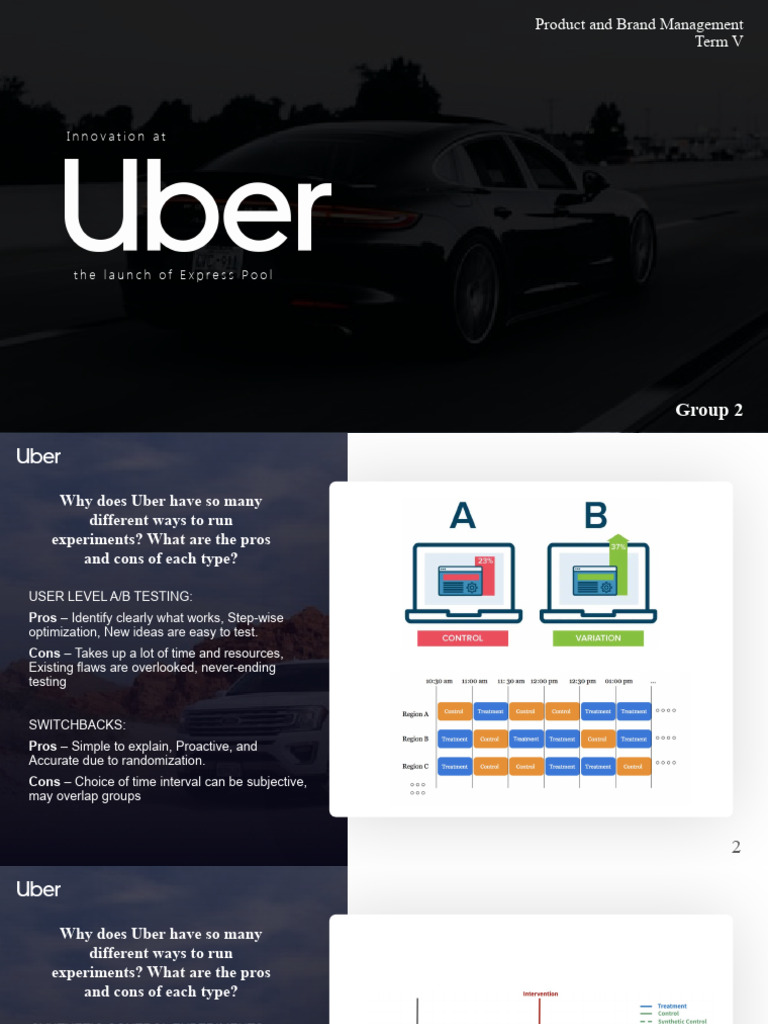 Uber Express Pool Launch Analysis | PDF | Business