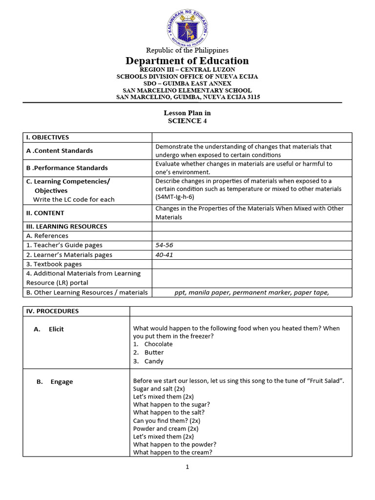 DLP Science COT-1 | PDF