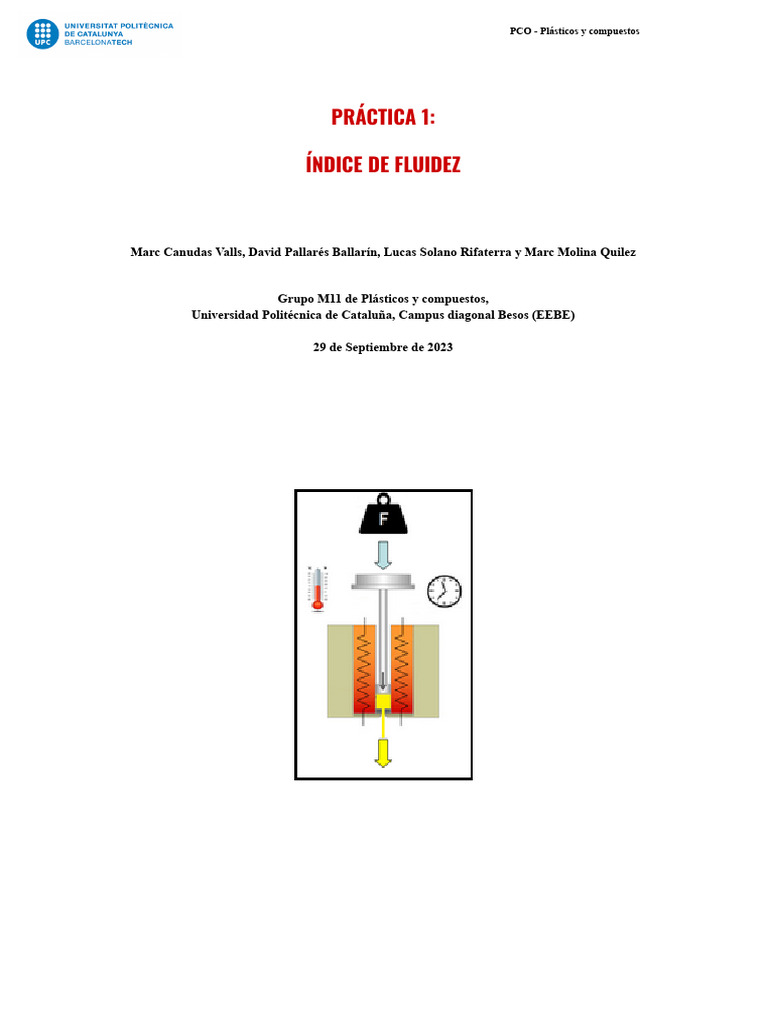 Práctica 1: Índice de Fluidez: Marc Canudas Valls, David Pallarés Ballarín, Lucas Solano ...