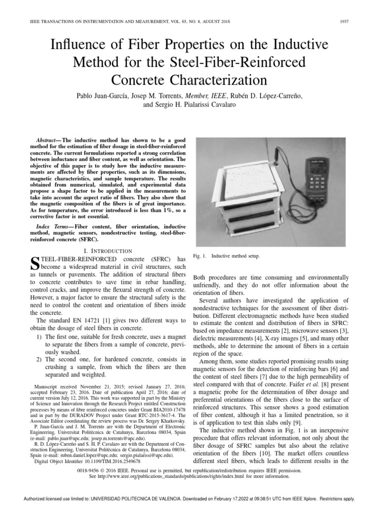 2016 - García Et Al. - Influence of Fiber Properties On The Inductive Method For The Steel-Fiber ...