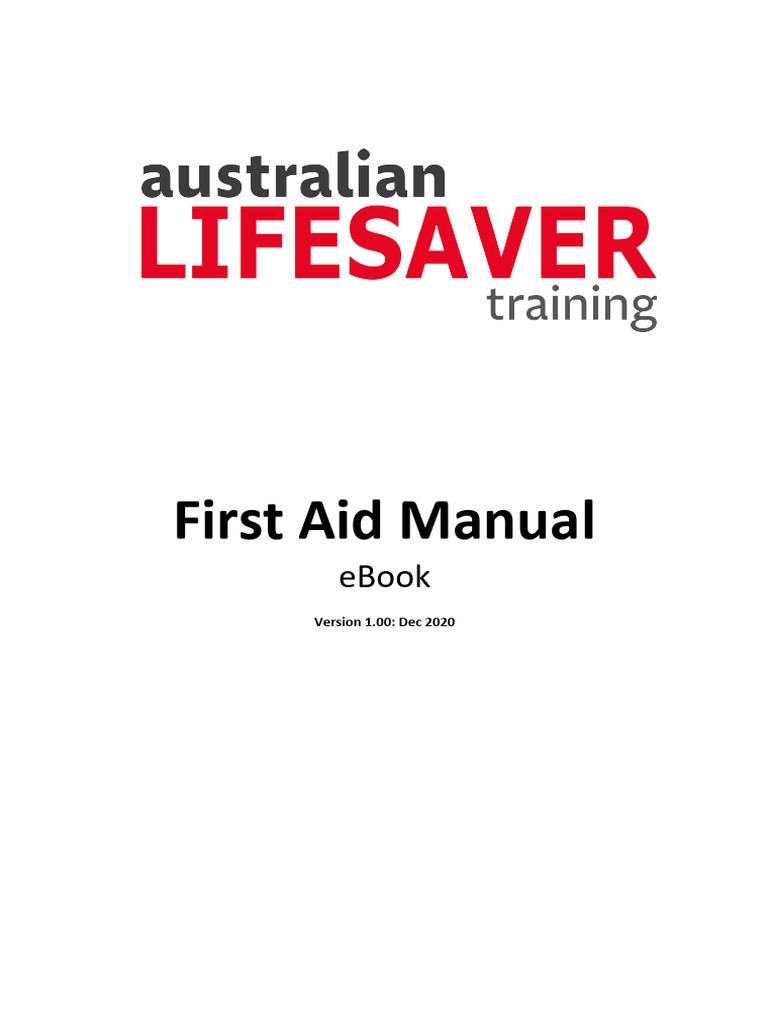 AustralianFirst Aid Ebook v1 | PDF | First Aid | Injury