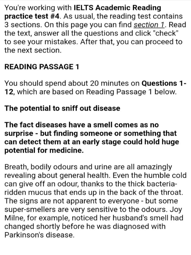 Reading Practice Test - 2023 - New | PDF