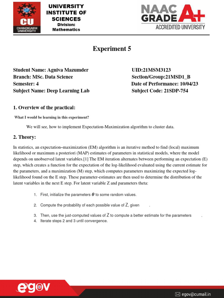 Agniva | PDF | Algorithms | Cybernetics