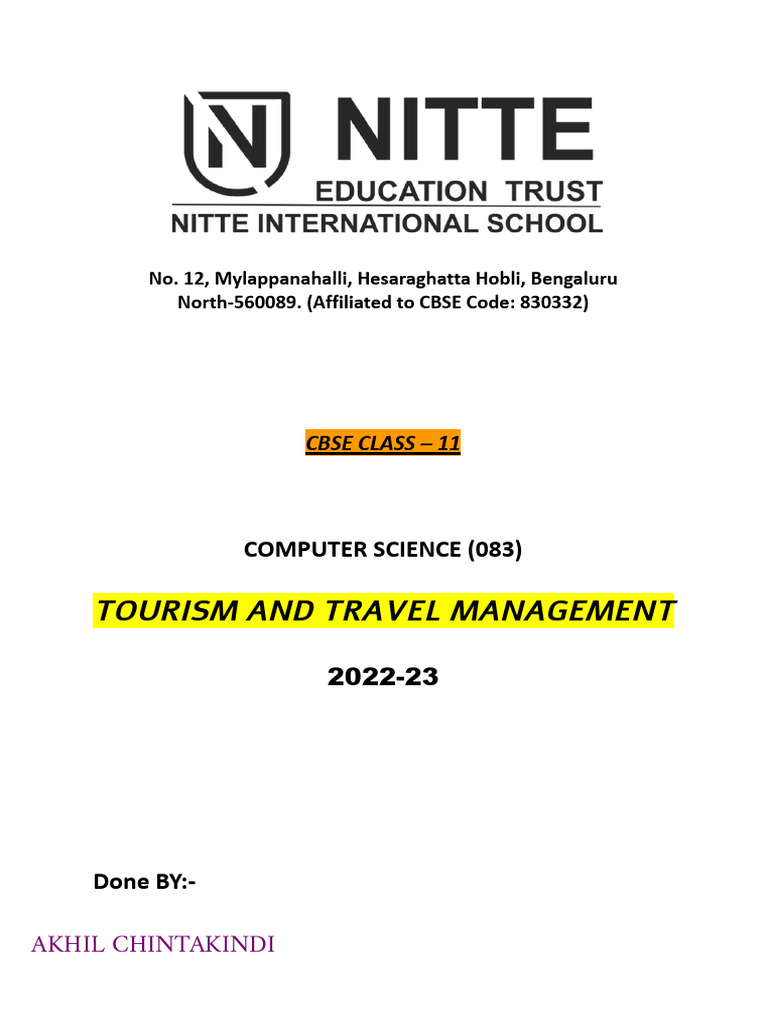 Cs Project Grade Xi - Akhil CH | Download Free PDF | Python (Programming Language) | Programming