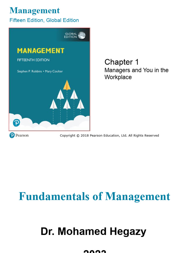 Chapter 1 Managers and You in The Workplace | PDF