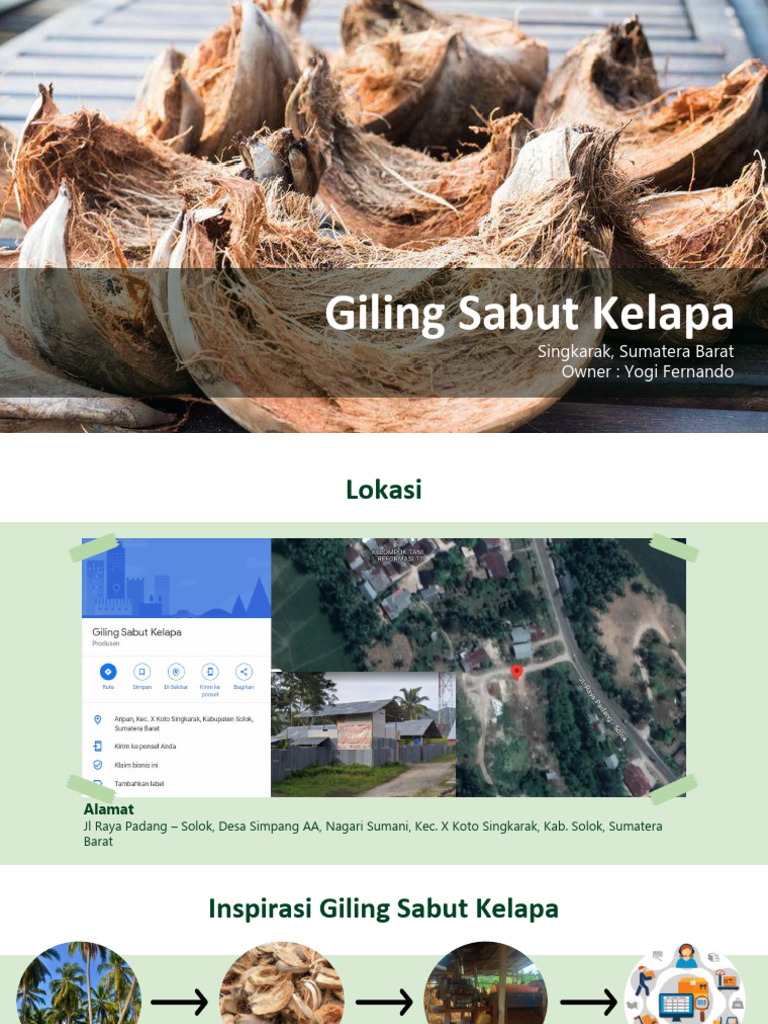 Giling Sabut Kelapa | PDF