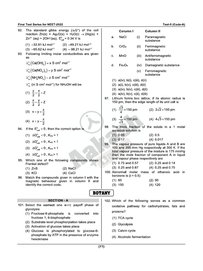 FTS 05 - (Code A) - 20 06 2022 | PDF