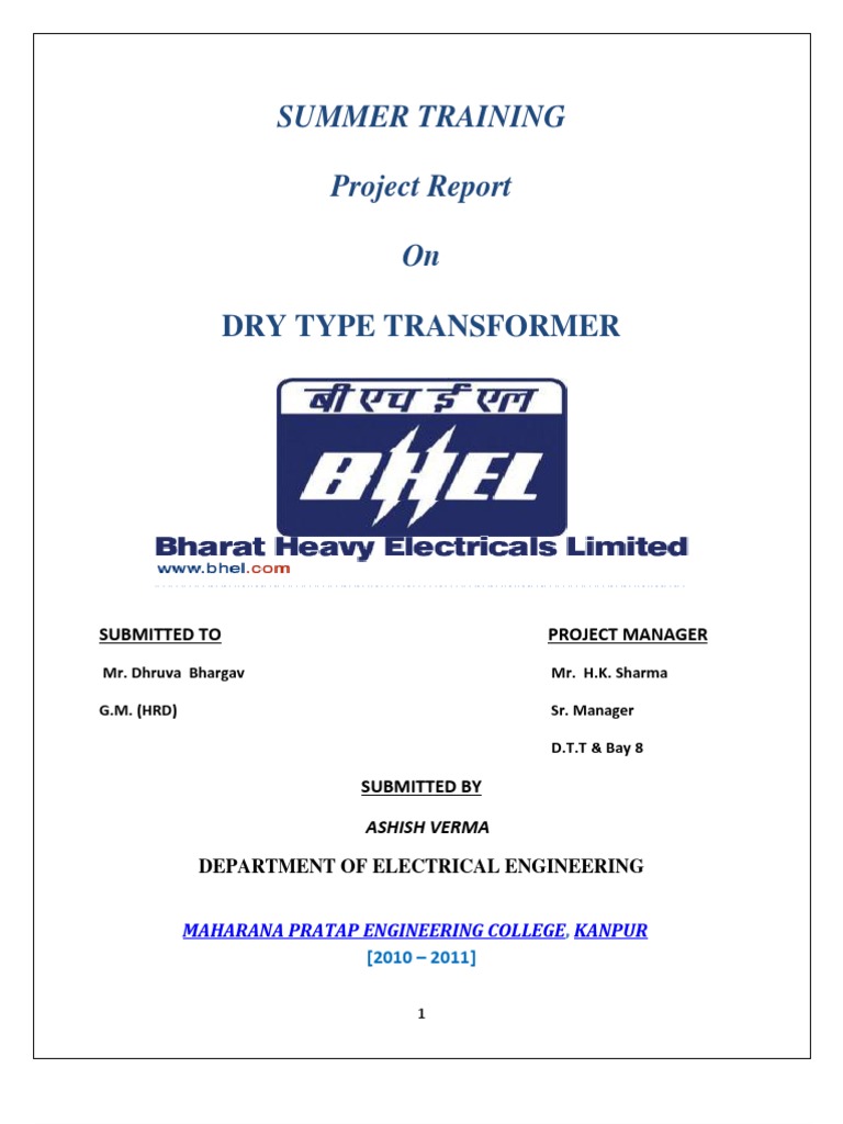Bhel | PDF | Sheet Metal | Transformer