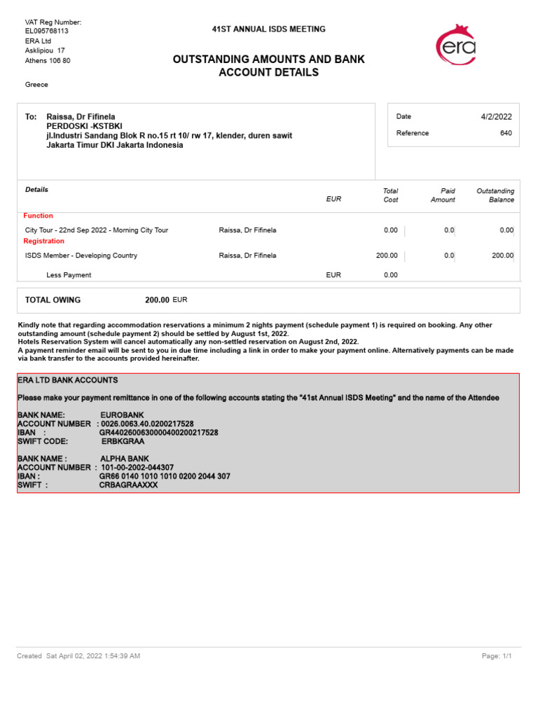 Outstanding Amounts and Bank Account Details | PDF | Private Sector | Money
