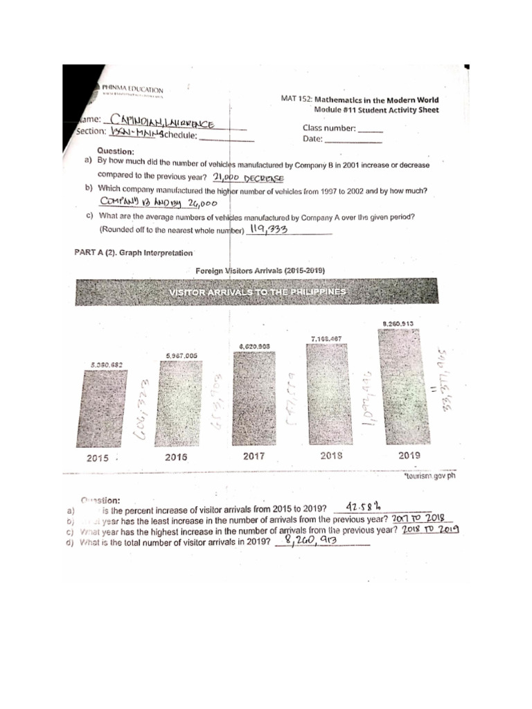 Mat 152 Lesson 11 | PDF
