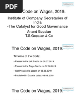 New Labour Codes - Complete Notes | PDF | Wage | Employment