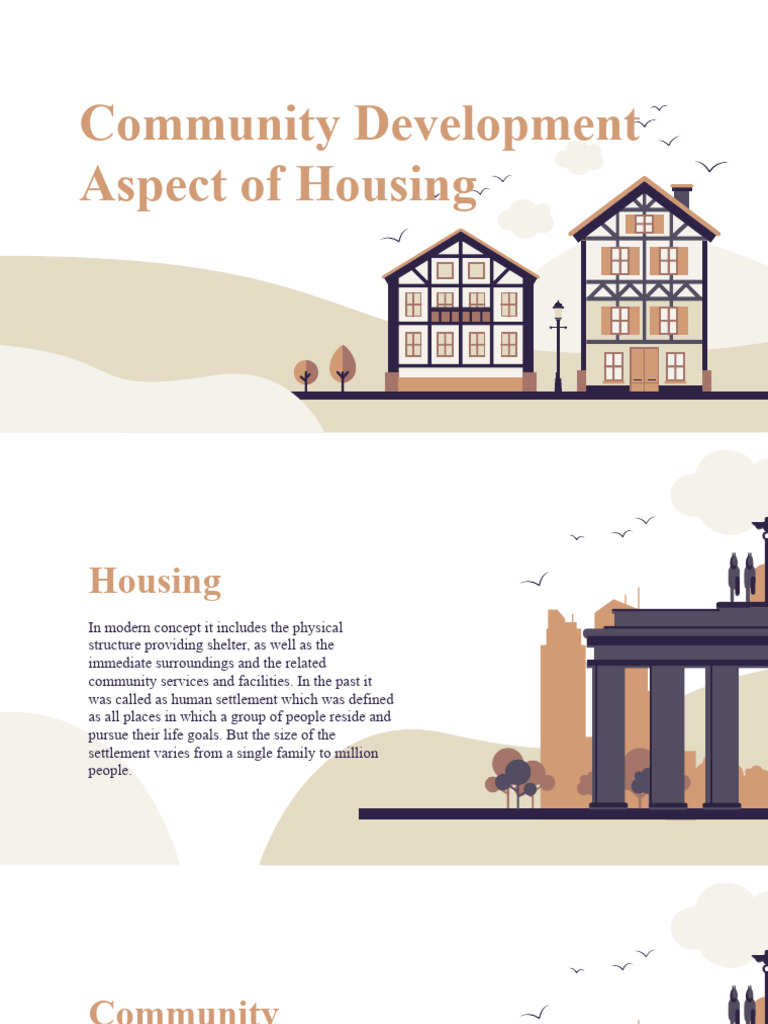 Community Development in Housing Strategies | PDF | Community | Economies
