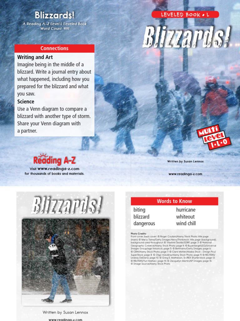 5.blizzards CLR | PDF | Blizzards | Winter Storm