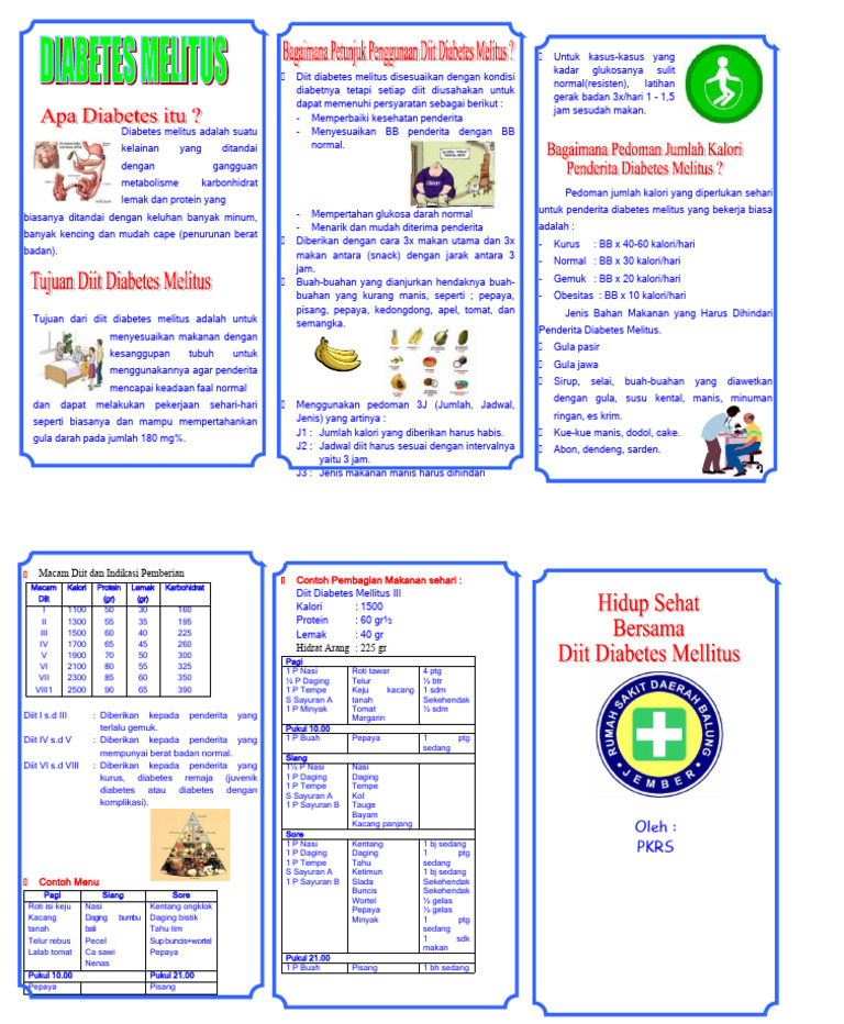 Leaflet Diit DM (OK) | PDF