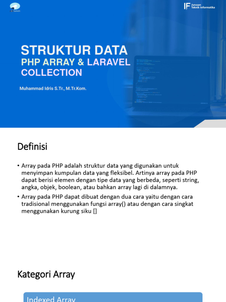 PHP Array and Collection | PDF PHP Array and Collection | PDF